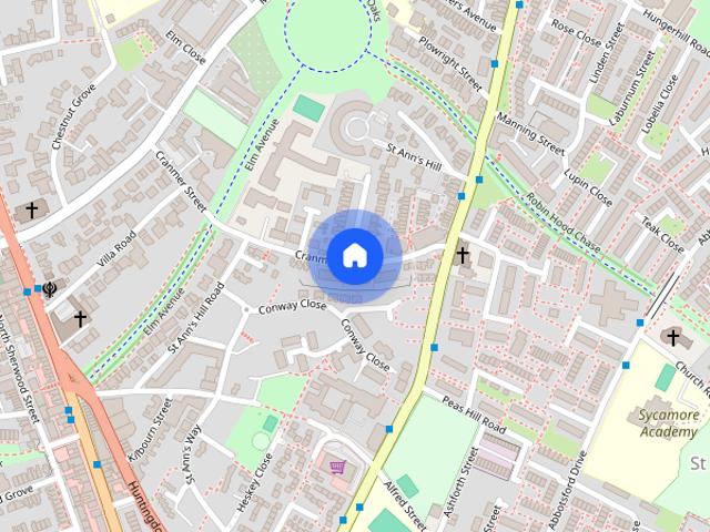 Cranmer Street, Nottingham, Nottinghamshire, NG3