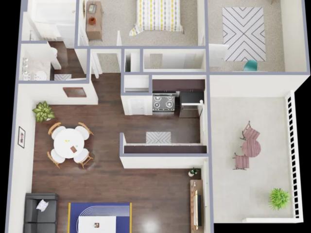 Creekside Villas Apartments 3 Bedroom Apartment for Rent at 707 El Dorado Blvd, Houston, TX 77062 Clear Lake