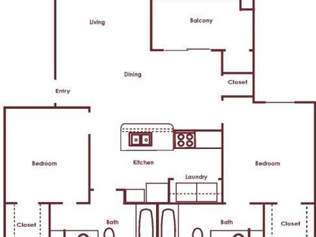 Crescent Ridge Apartments 1 Bedroom Apartment for Rent at 375 Conestoga Way, Henderson, NV 89002 Mission Hills