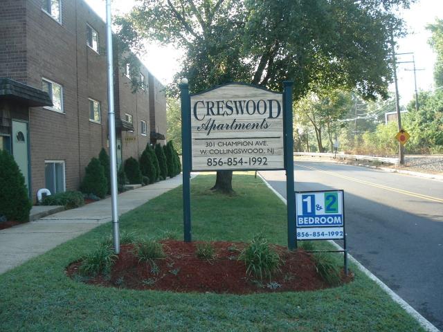 Creswood Apartments Studio Apartment for Rent at 301 Champion Ave, West Collingswood, NJ 08107