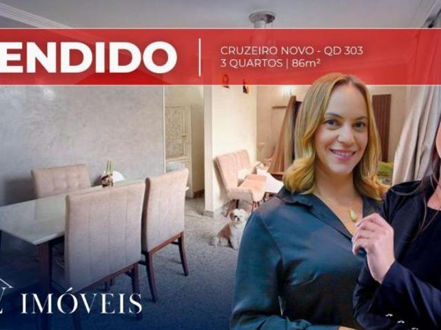 Cruzeiro Novo Qd. 303 3 Quartos DCE Garagem Reformado