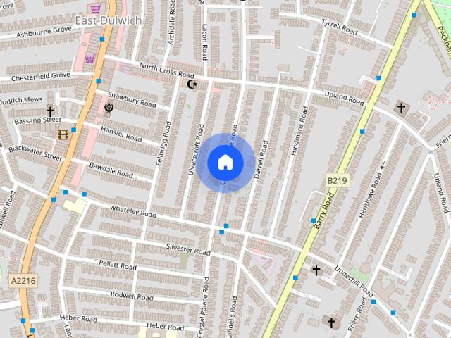 Crystal Palace Road, East Dulwich, London, SE22