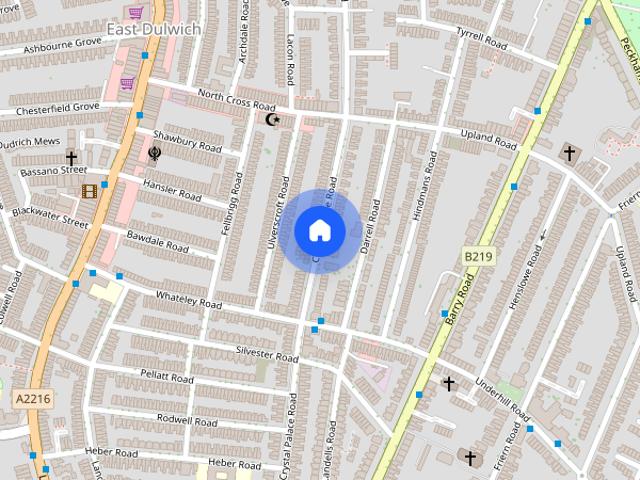 Crystal Palace Road, East Dulwich, London, SE22