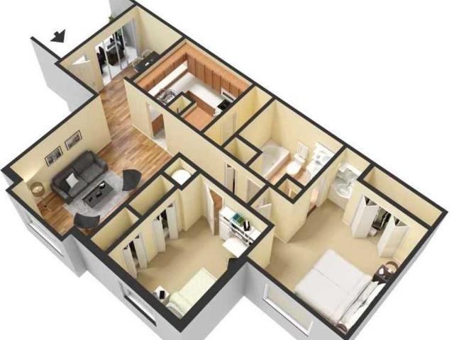 Crystal Pointe I 2 Bedroom Apartment for Rent at 4450 Military Trl, Deerfield Beach, FL 33064