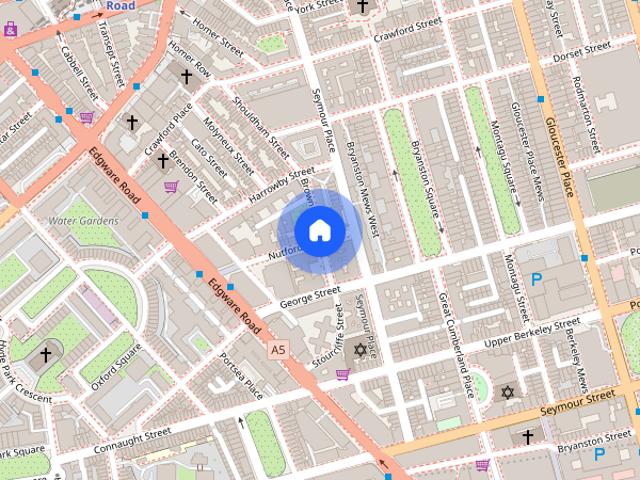 Cumberland Mansions, Brown Street, Marylebone W1H