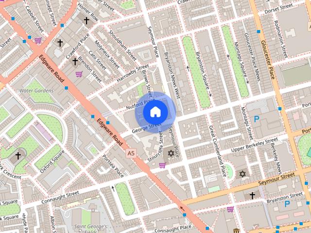 Cumberland Mansions, Brown Street, Marylebone W1H