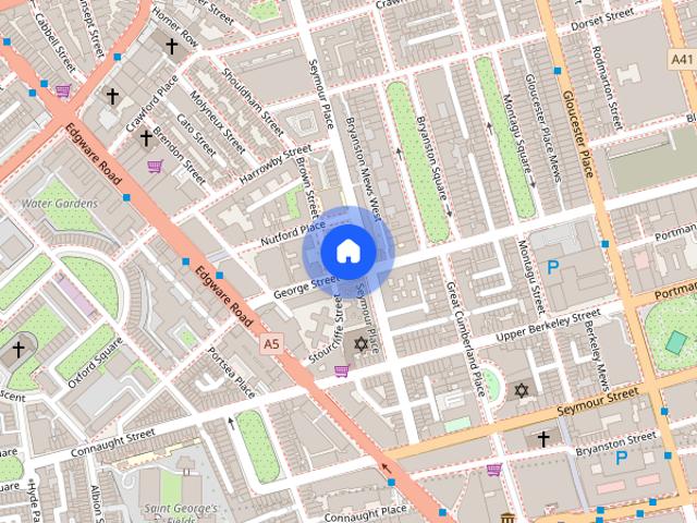 Cumberland Mansions, George Street, Marylebone W1H
