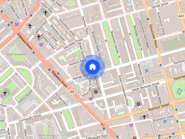 Cumberland Mansions, George Street, Marylebone W1H