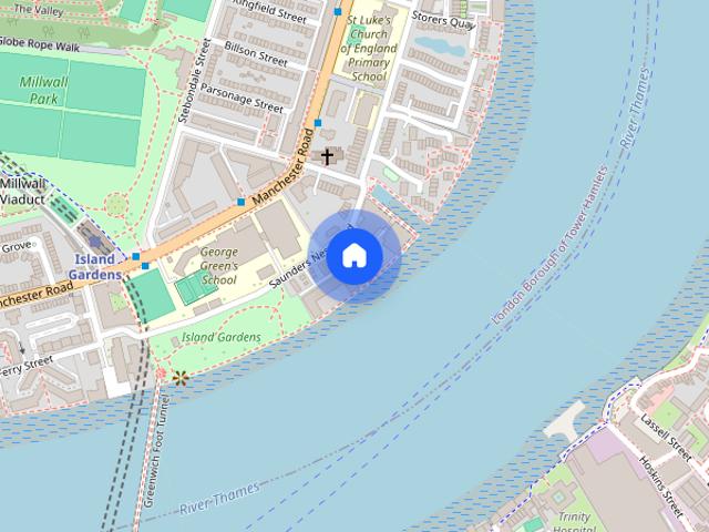 Cumberland Mills Square, Canary Wharf