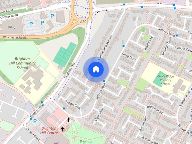 Cumberland Avenue, Basingstoke, Hampshire, RG22