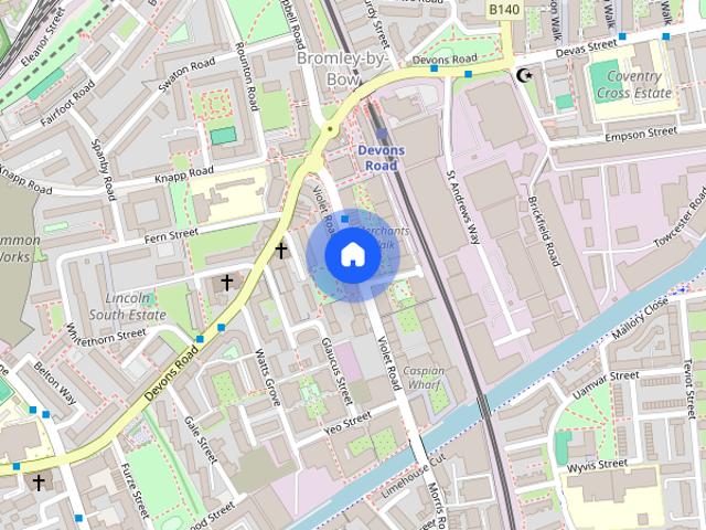 Cubix Apartments, 42 Violet Road, London