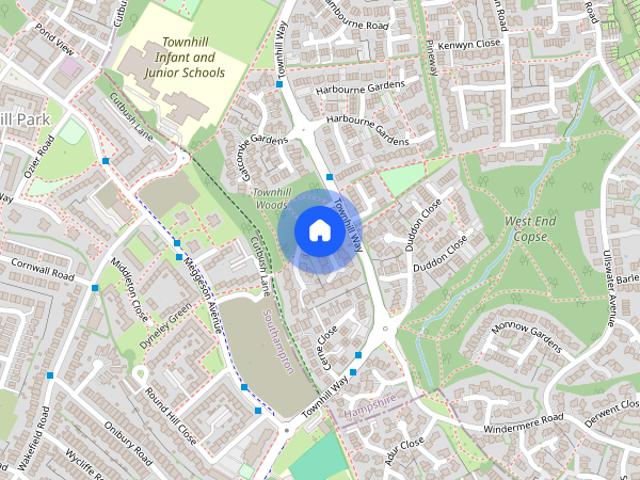 Culvery Gardens, West End, Southampton, SO18
