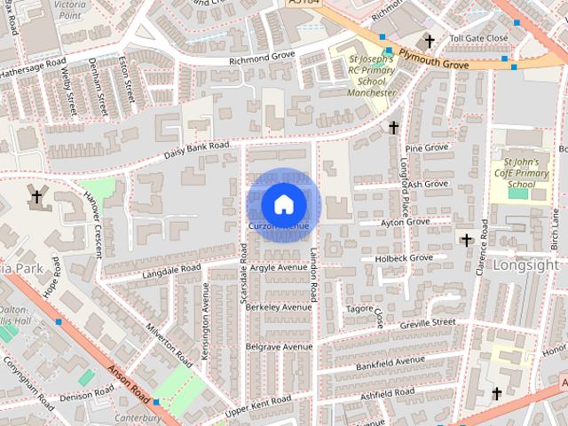 Curzon Avenue, M14 5PU