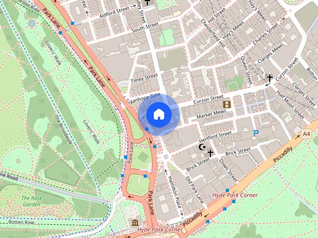 Curzon Square, Mayfair, W1J