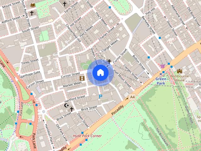 Curzon Street, Shepherd Market, W1J