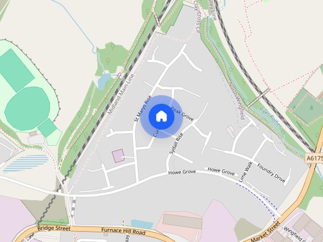 Curbar Rise, Clay Cross, CHESTERFIELD