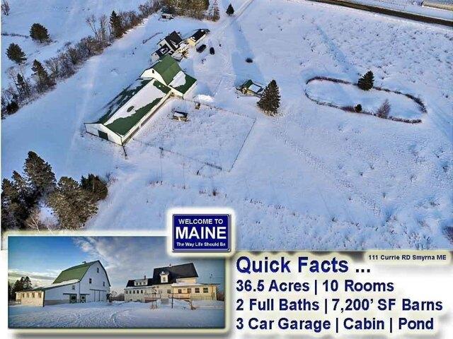Currie Rd, Smyrna Mills, Home For Sale