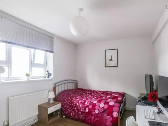Cute double bedroom in Bromley by Bow Has a Room