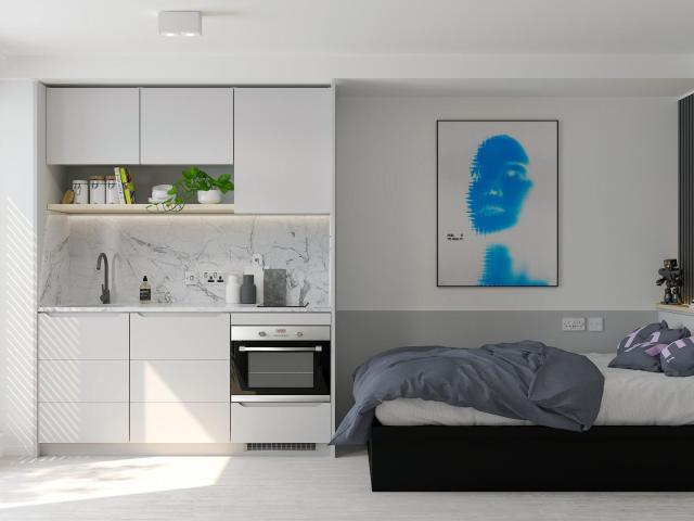 Cute studio close to Edinburgh Castle Has an Apartment