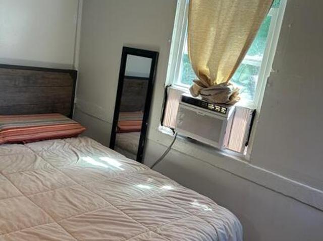 cute upstairs with gated parking lot