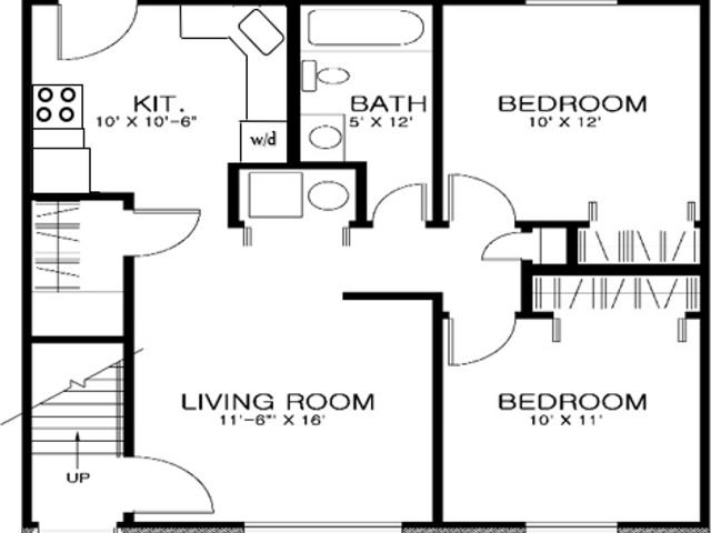 CV II 2 Bedroom Apartment for Rent at 242 S Salisbury St, West Lafayette, IN 47906