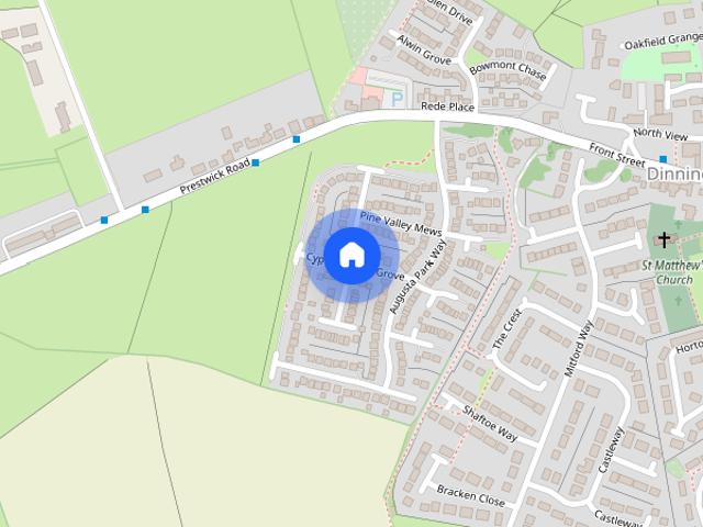 Cypress Point Grove, Dinnington, Newcastle upon Tyne, Tyne and Wear, NE13