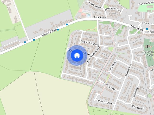 Cypress Point Grove, Dinnington, Newcastle upon Tyne, Tyne and Wear, NE13