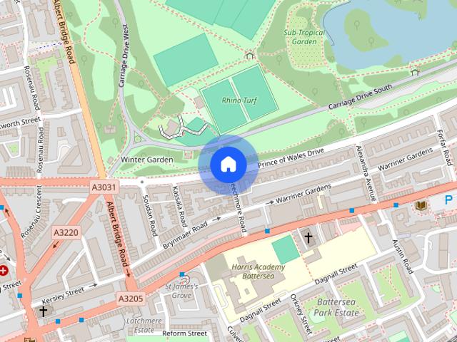 Cyril Mansions, Prince Of Wales Drive, Battersea