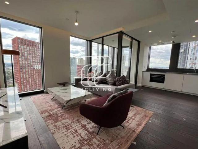 Damac Tower, London 2 bed flat to rent £4,949 pcm £1,142 pw