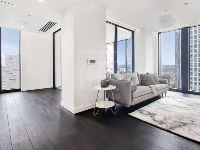 Damac Tower, Parry St, London 2 bed flat to rent £5,503 pcm £1,270 pw