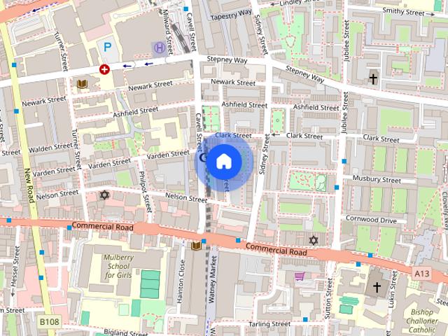 Damien Street, Whitechapel, E1
