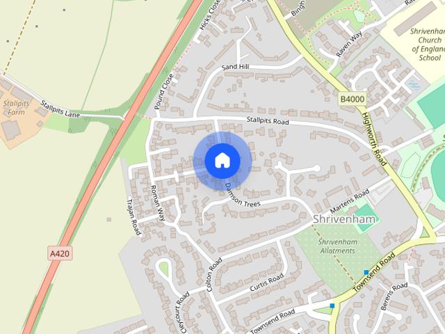 Damson Trees, Shrivenham, Swindon, SN6