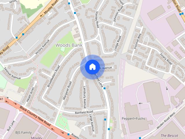 Dangerfield Lane, Wednesbury, WS10