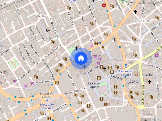 Dansey Place, Soho, W1D