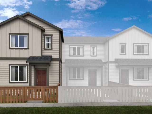 Dahlia Plan Woodin Creek Station Townhomes Community