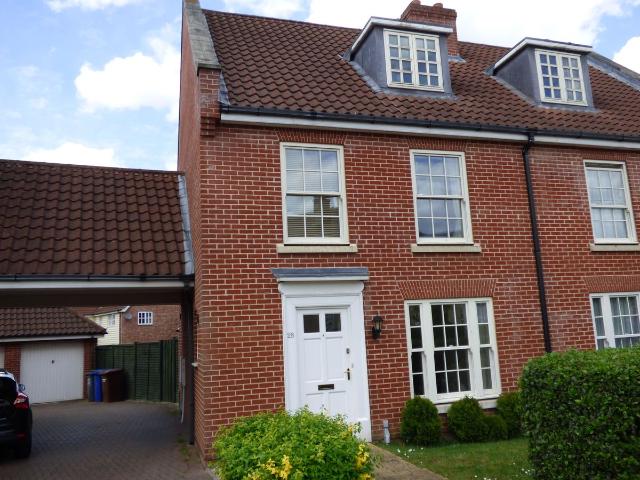 Daisy Avenue, Bury St Edmunds, Suffolk IP32, 3 bed semi detached house to rent, £1,750 pcm | PrimeLocation