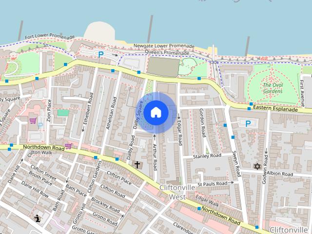 Dalby Square, Margate, Kent, CT9