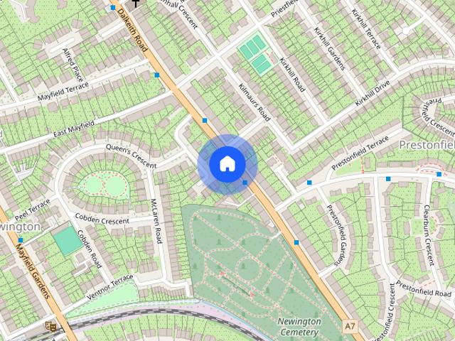 Dalkeith Road, Newington, Edinburgh, EH16