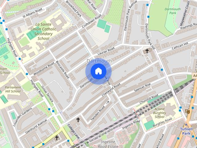 Dartmouth Park Road, Tufnell Park, NW5