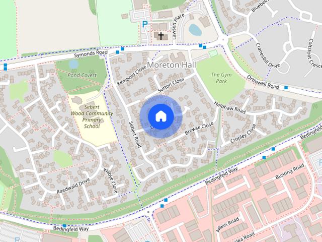Darcy Close, Bury St Edmunds