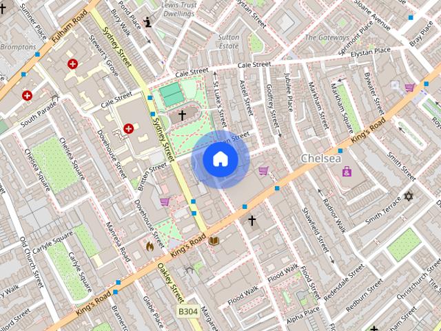 Daver Court, Chelsea, SW3