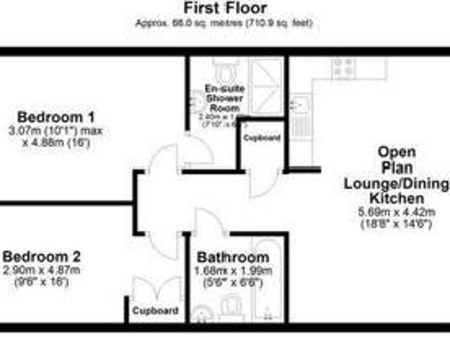David Road Cv, Coventry, 2 Bedroom Flat