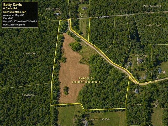 Davis Rd, New Braintree, Plot For Sale