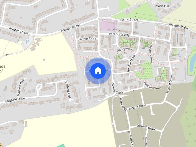 Davison Drive, Weir Hill Gardens, Shrewsbury