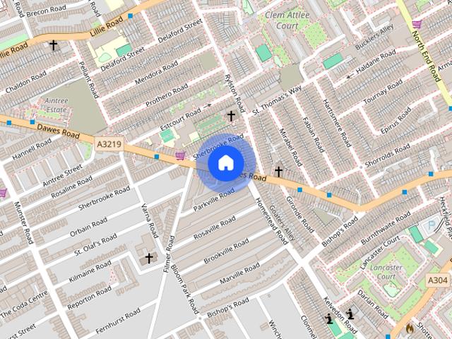 Dawes Road, Fulham, London