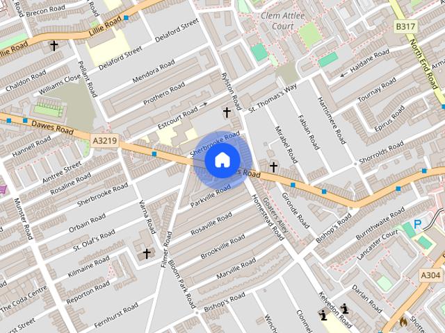 Dawes Road, London, SW6