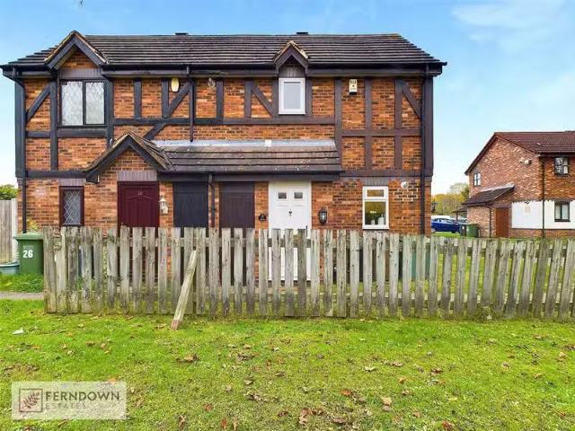 Dawley Crescent, Marston Green. 2 bed end of terrace house for.