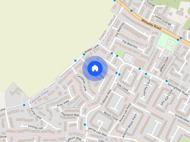 Daywell Rise, Etchinghill, Rugeley, WS15