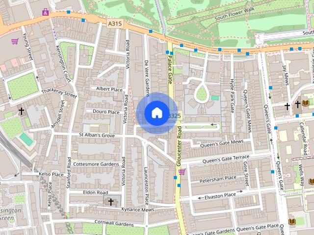 De Vere Mews, Kensington, London, W8