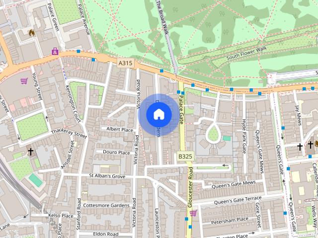 De Vere Gardens, Kensington